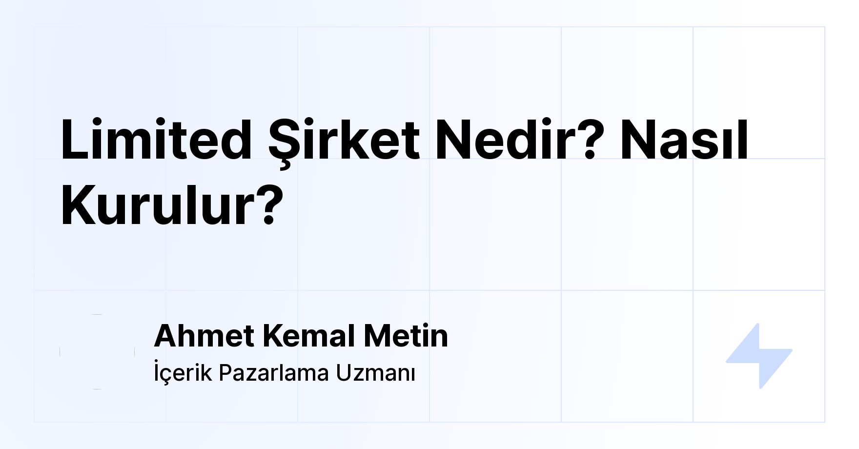 Limited Şirket Nedir? Nasıl Kurulur? - ikas